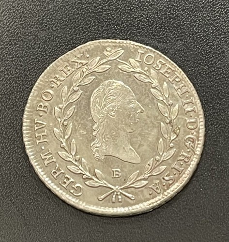 Austria 1784-B 20 Kreuzer Silver Coin: Joseph II | eBay