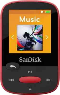 SanDisk Sansa Clip Sport 4GB MP3 Audio Music Player microSDHC Slot ...