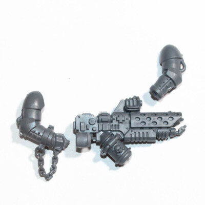 Warhammer 40K Black Templars Crusader Squad Pyreblaster [Bits] | eBay