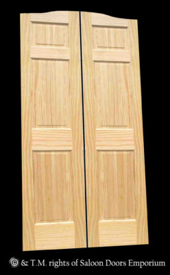 PARLOR BUTLER CAFE DOOR PINE RAISED 6-PANEL 32"W *FULL HEIGHT* Saloon ...