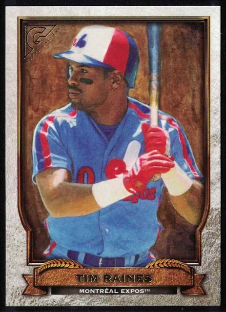 2017 Topps Gallery - Hall of Fame Gallery #HOF-9 Tim Raines for sale ...