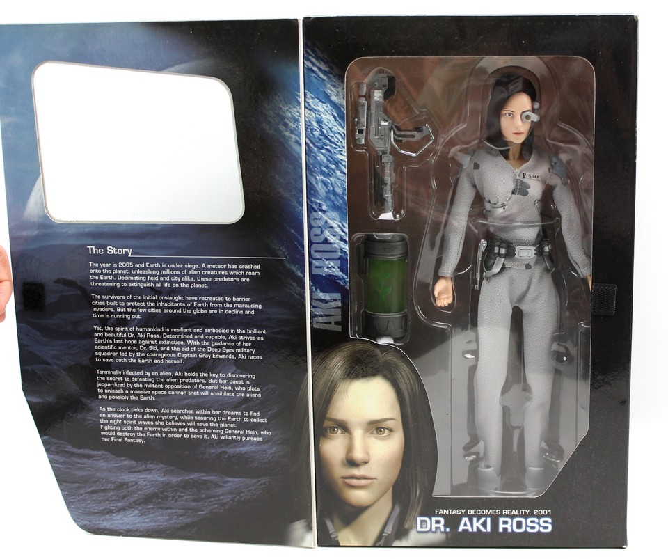 Final Fantasy Dr. Aki Ross 12 Inch Action Figure The Spirits Within ...