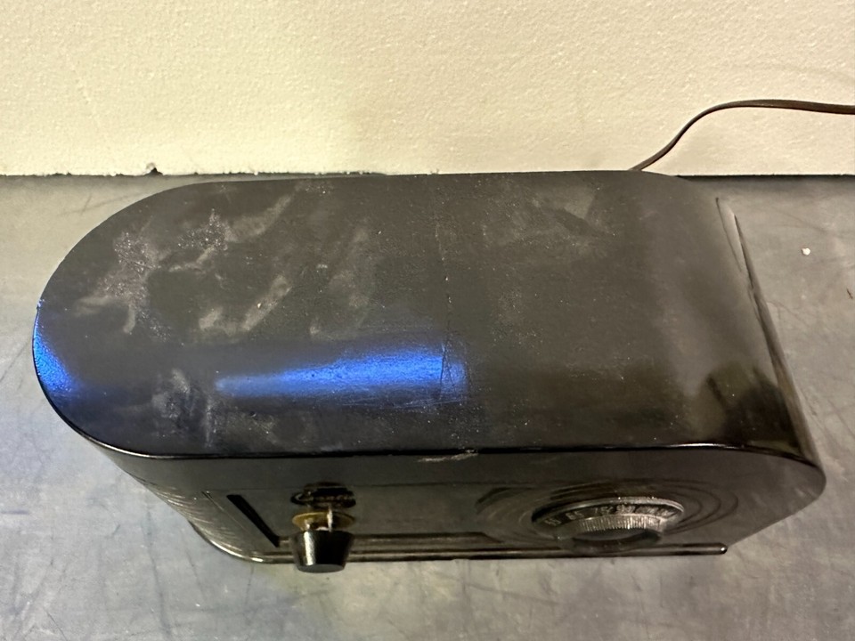 Vintage ANTIQUE Continental Model 1000 table top tube Radio WORKS | eBay