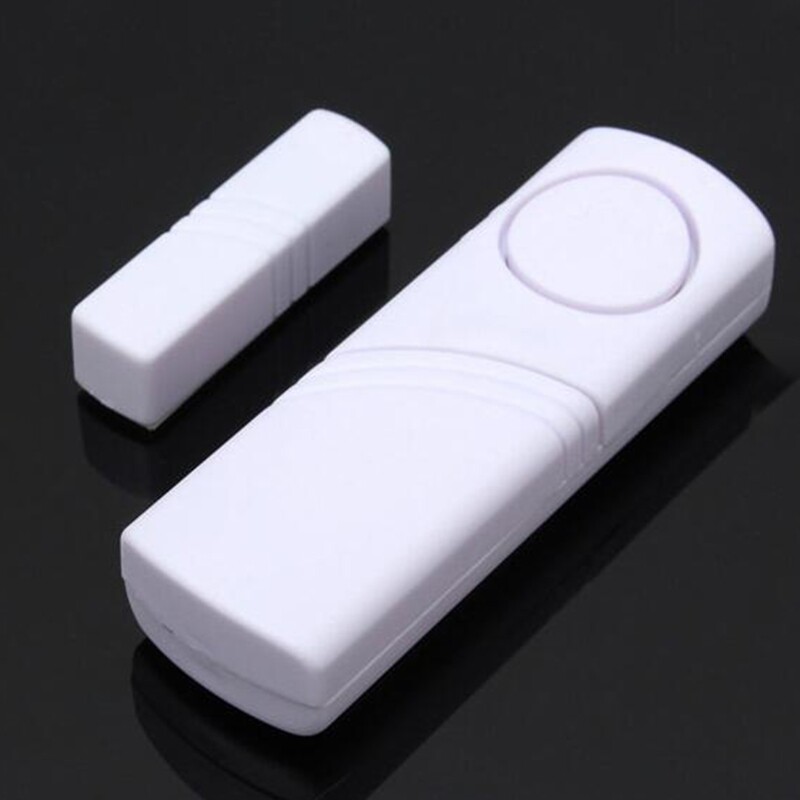 Door Alarm Wireless Window Contact Sensor 90dB Alarm Sensor Chime ...