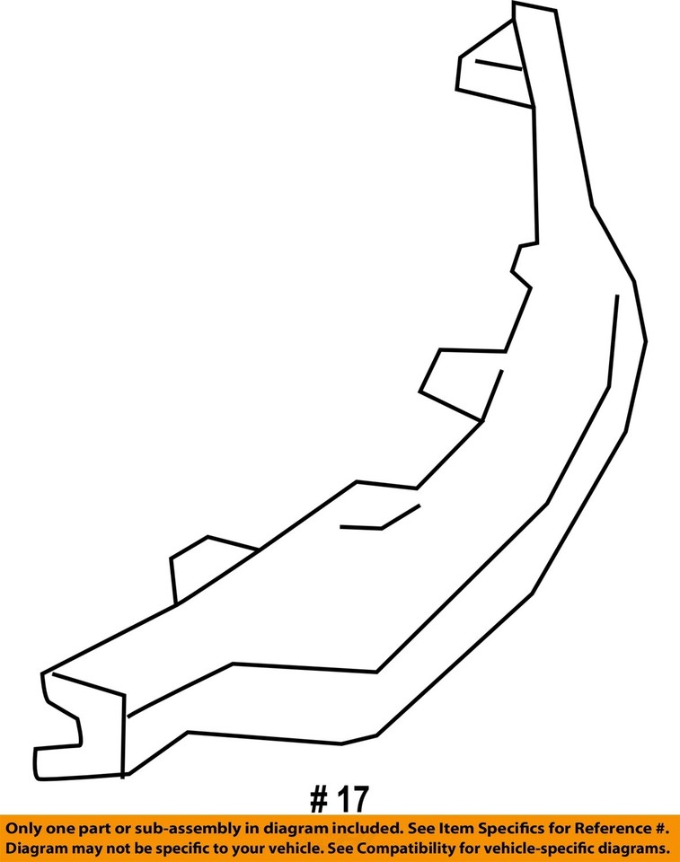 GM OEM 18-23 Terrain Rear Bumper Bumper Components-Outer Molding ...