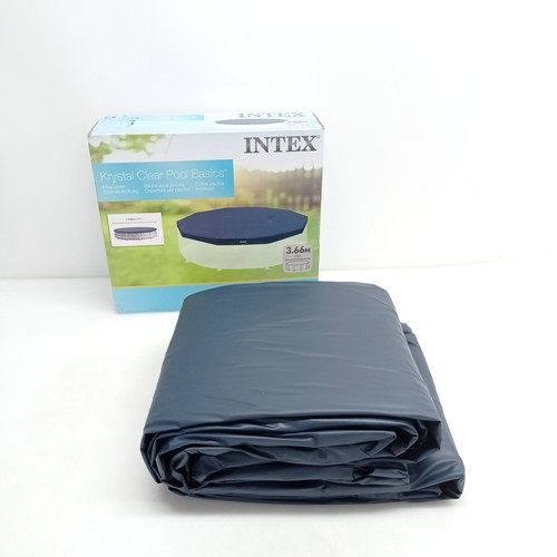 Bâche Intex 28031 366 cm pour piscine à cadre 6941057420318 | eBay
