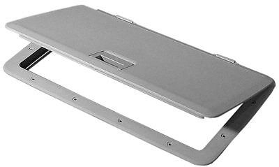 Tempress 1323 Access Slam Boat Hatch, 13" x 23-1/4", Dark Gray, 44433 ...