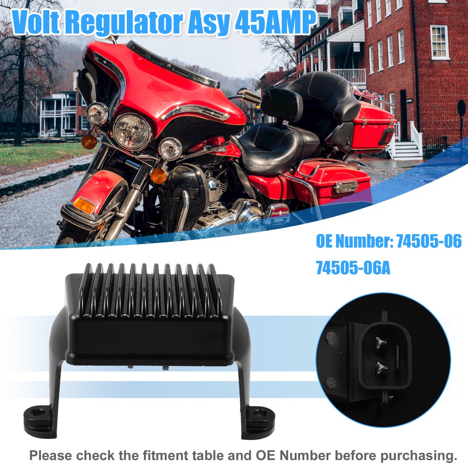 74505-06 Voltage Regulator Rectifier for Harley-Davidson Electra Glide ...