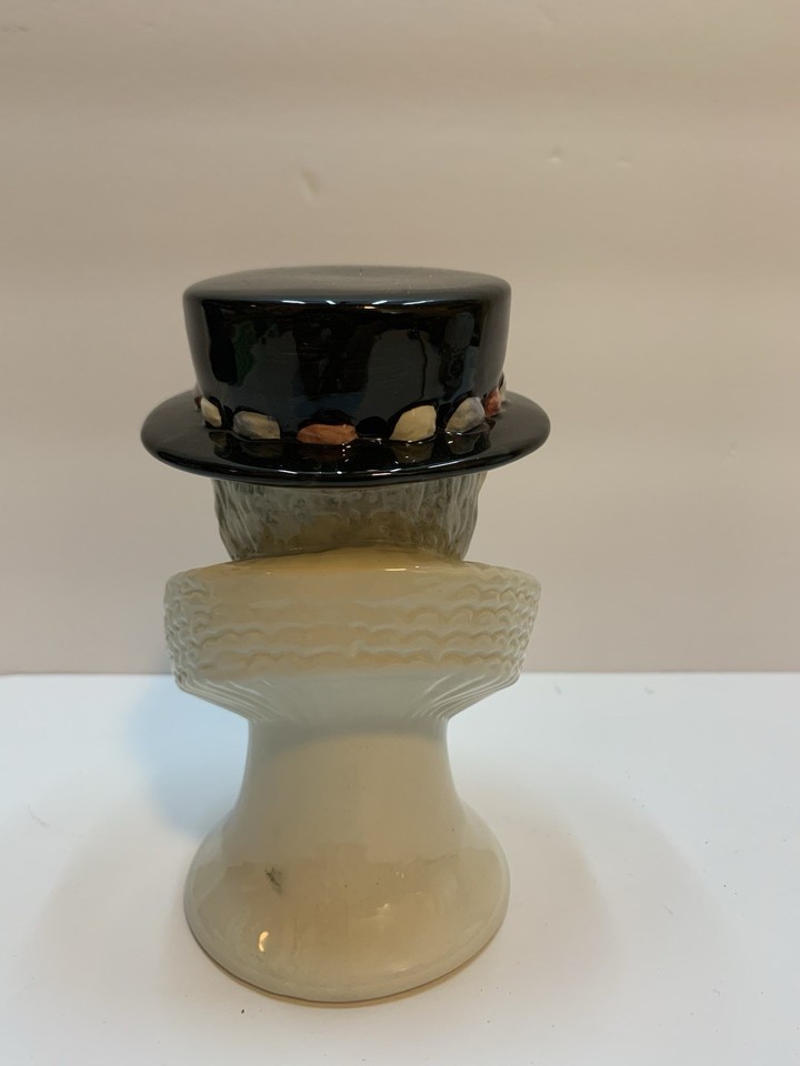 Porcelain YEOMAN OF THE GUARD / Antique English Beefeater Head Figurine ...