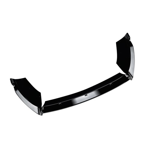 Gloss Black Front Bumper Spoiler Lip Kit For Ford Fiesta ST MK6 2012 ...