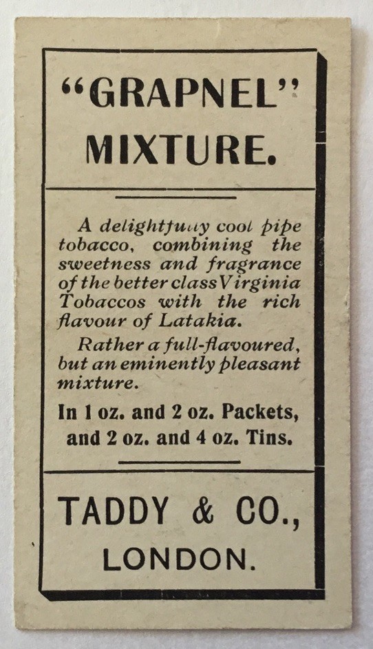 Taddy Prominent Footballers 1907 ( No Footnote) R. A. Gibbs - Cardiff ...
