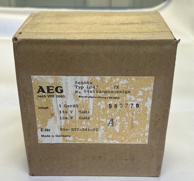 AEG,LS47,POWER CONTACTOR NEW | eBay