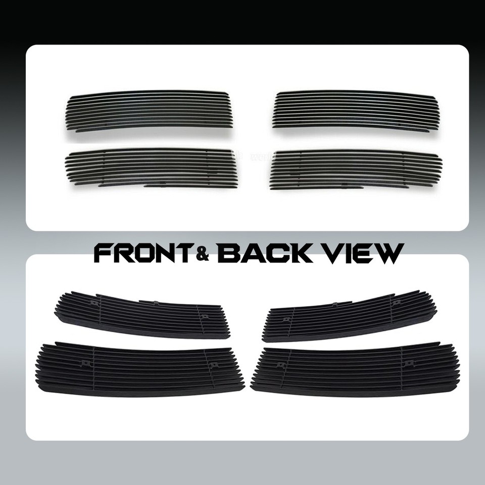 For 2002-2005 Dodge Ram 1500/2500/3500 Chrome Front Billet Grille Grill ...
