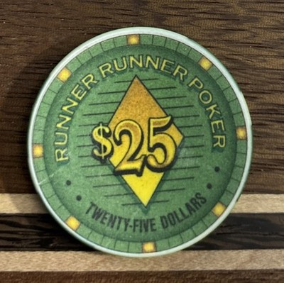 Runner Runner Poker $25 Casino Chip Fantasy Advertising Sample | eBay