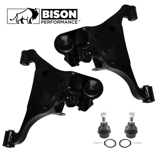 Bison Performance 4pc Front Lower Control Arm Assemblies Kit For ...