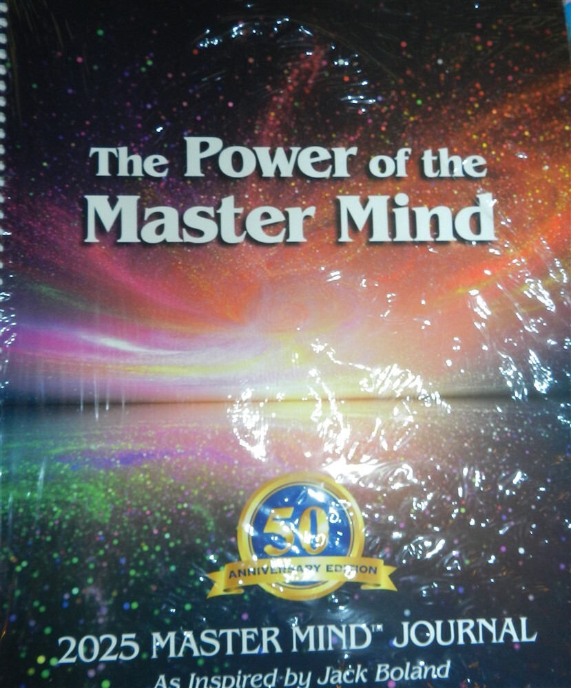 The Power Of The Master Mind 2025 Master Mind Journal New! Jack Boland ...