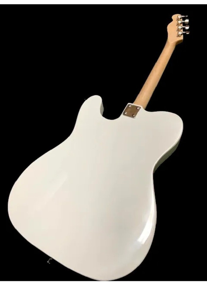 NEW SOLID TELE-STYLE TENOR 4 STRING ELECTRIC GUITAR W/ GIG BAG | eBay