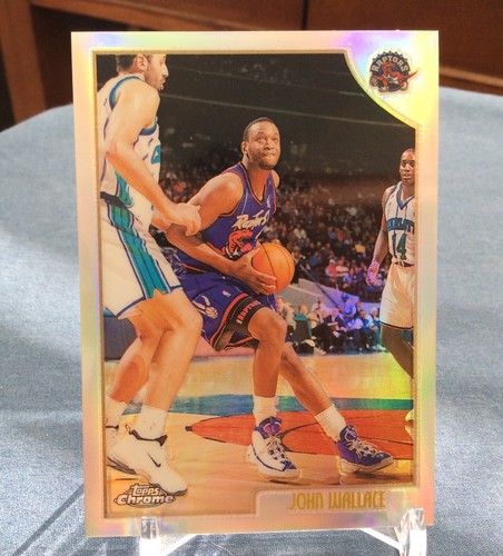 1998-99 -Topps Chrome Refractors - John Wallace Basketball Card #37 ...