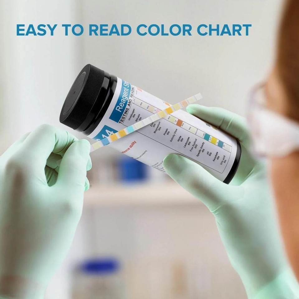 URS-14 100 strips Urinalysis Reagent Test Paper 14 Test、 Strips ...