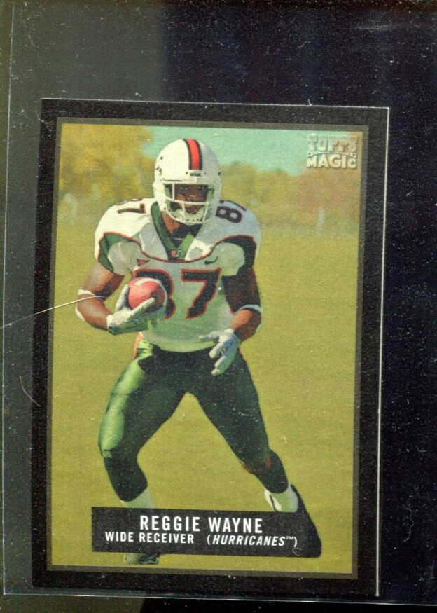 2009 Topps Magic Mini Black #139 Reggie Wayne Card | eBay