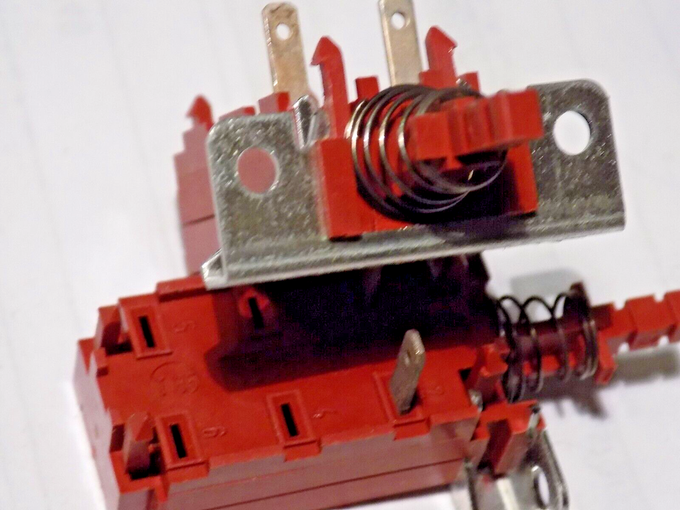 (5PCS) SEUFFER T85 636 Power Switch PUSH ON/OFF Switch 5A-250V Vintage ...