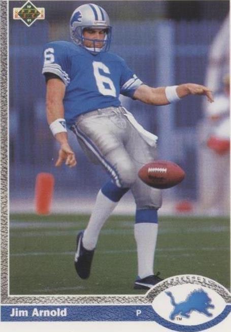 1991 Upper Deck Jim Arnold #262 for sale | eBay