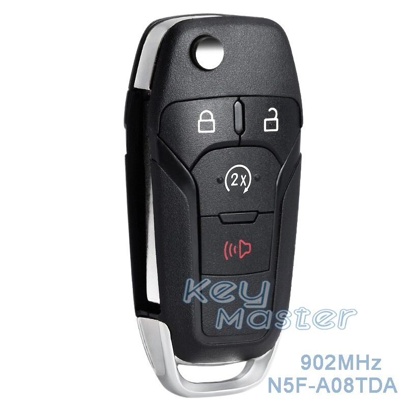 for Ford F-Series Ranger Bronco Raptor 2015-2024 Flip Remote Key Fob ...