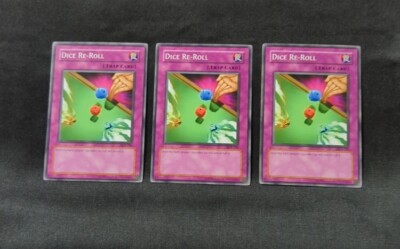 3x - Dice Re-Roll - DCR-100 - Common - LP | eBay