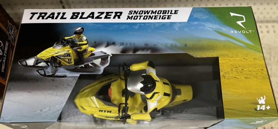 Trail Blazer RC Remote Control Snowmobile Revolt Syma Yellow | eBay