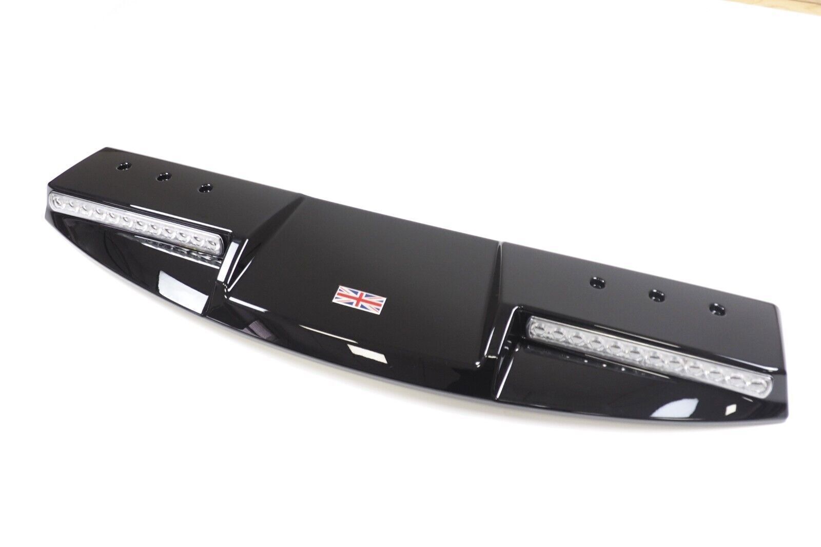 Fit For Land Rover Defender Roof Light Bar Pod Front Spoiler With DRL ...