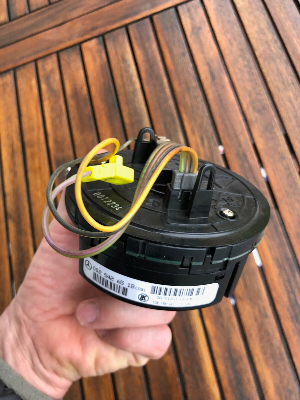 96-03 Mercedes W210 E320 E430 E55 Steering Column Angle Sensor Clock ...