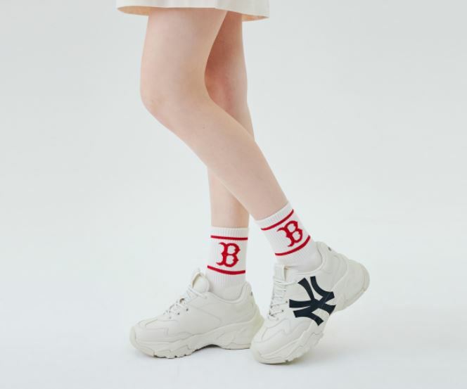 MLB x New York Yankees Baseball Big Ball Chunky A Shoe Fashion ...