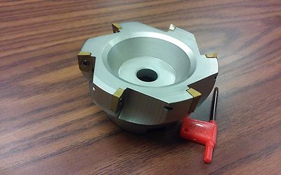 4" 90 degree indexable face shell mill,face milling cutter APKT #Z-2526 ...