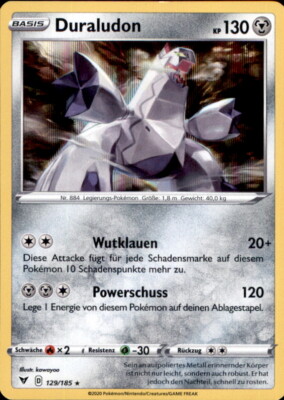 Pokemon 129/185 - Duraludon - Rare | eBay.de