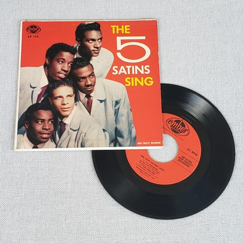 5 SATINS • Sing 1957 EP Doo-wop LISTEN VG+ | eBay