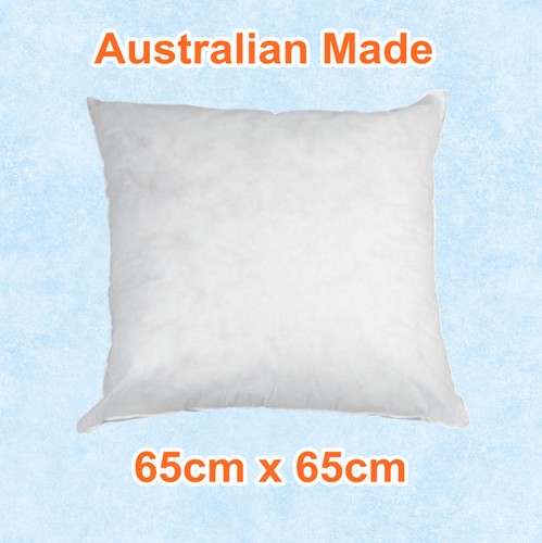 Aus Made New Cushion Inserts Premium Polyester Fibre Filling---65cm x ...