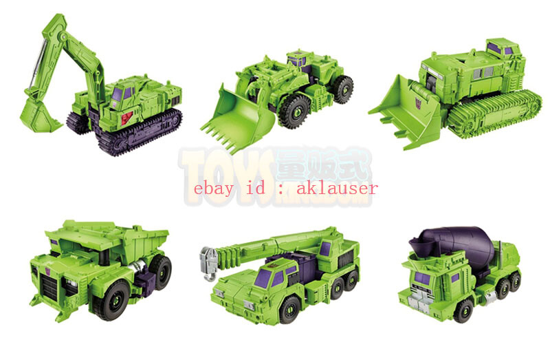 Perfect new Hasbro Idw Combiner Wars Devastator Action Figure Toy Model ...