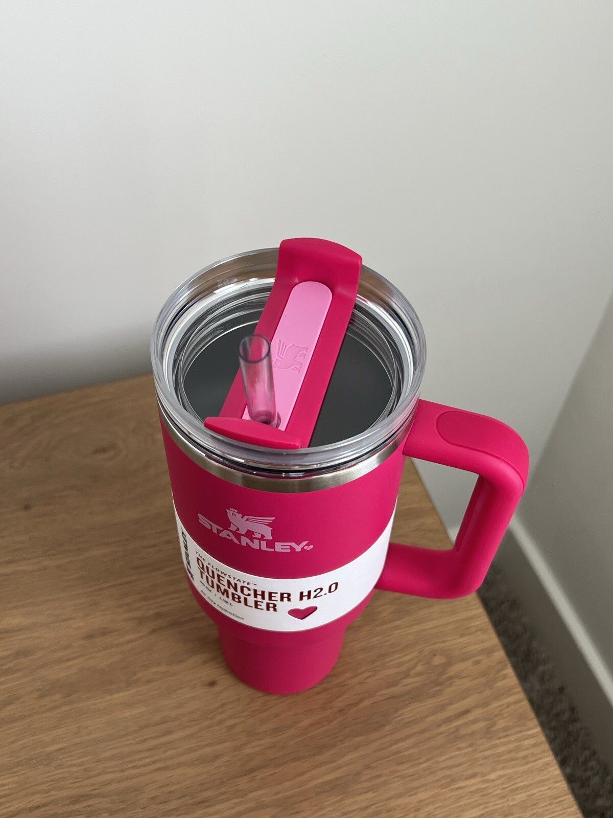 Stanley Cup Valentine’s Day Cosmo Pink Tumbler 40 Oz (Target Exclusive ...