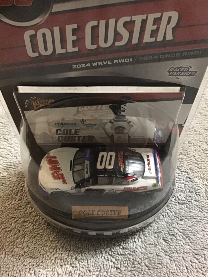 2024 Nascar Authentics COLE CUSTER #00 Haas Phoenix Winner 1/64 | eBay