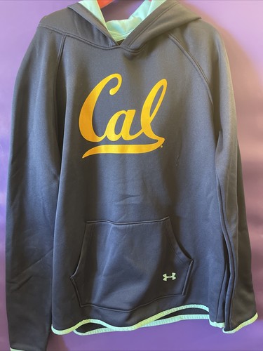 CAL BERKELEY girls MEDIUM Under Armour HOODIE loose fit GYMNASTICS | eBay