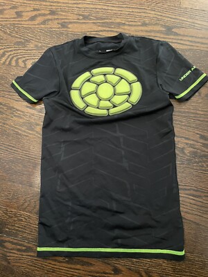 Boy Under Armour Lime Heart Guard Baseball Shirt Chest Protector Youth ...