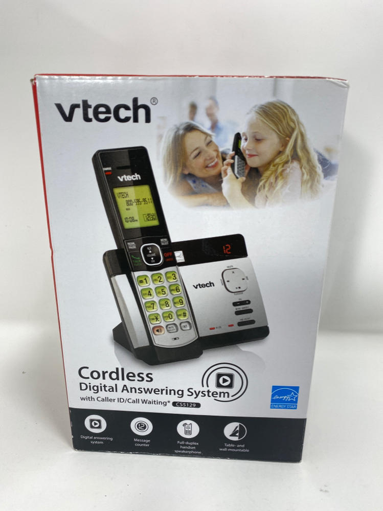 VTECH Cordless Digital Answering System with Caller Id/Call Waiting ...
