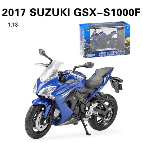 2017 Suzuki GSX-S1000F Kids Diecast Dirt Bike Motocross Motorbike ...