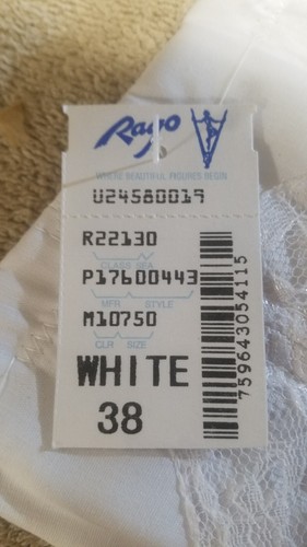 Vtg New NWT Rago Style 443 Bottom girdle Shapewear White sz 36 38 40 | eBay