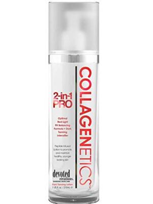 Collagenetics 2-in-1 Red Light Therapy Prep & Tanning Lotion - 9 oz. | eBay