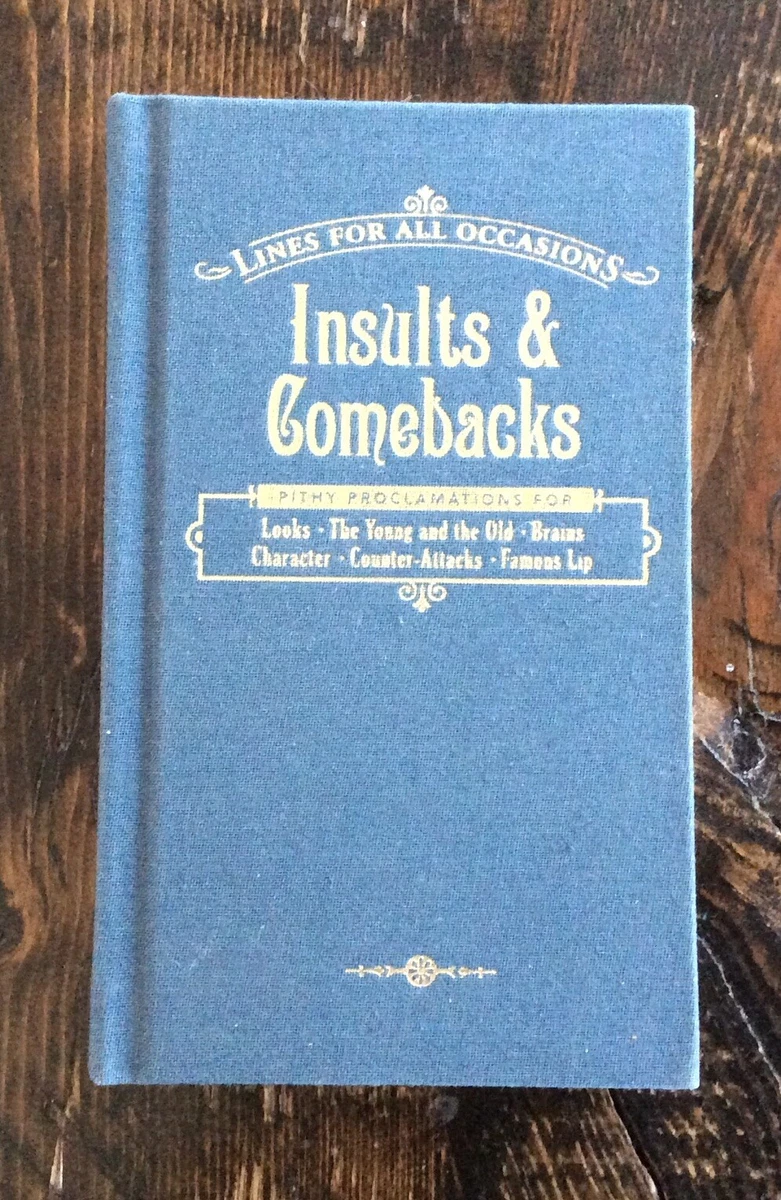 Insults And Comebacks