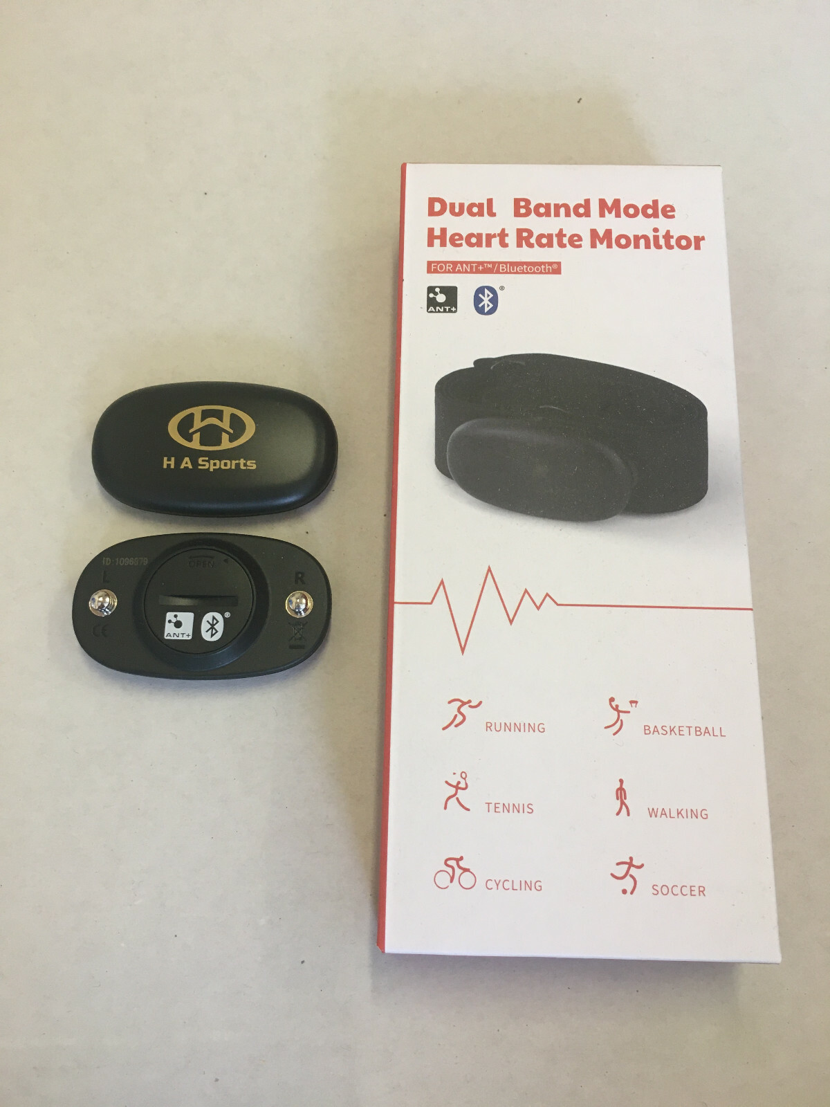 Garmin ANT+ Compatible HRV Heart Rate Monitor Chest Strap + Bluetooth 4 ...