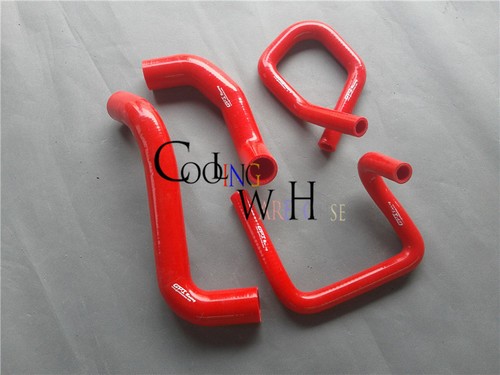 RED silicone radiator heater hose for Ford Territory SX SY 4.0L 6 Cyl ...