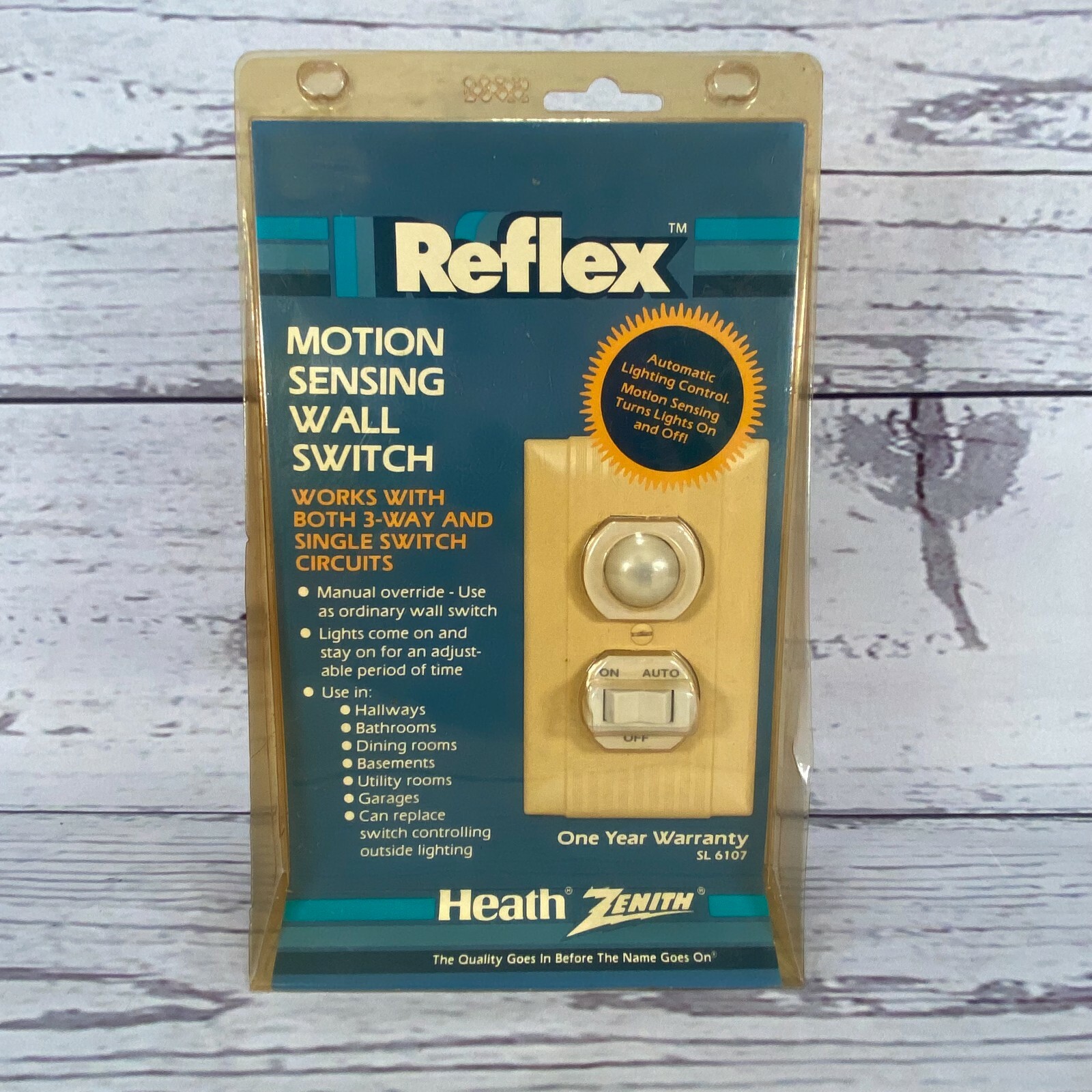 Heath Zenith Motion Sensor Light Switch | Shelly Lighting