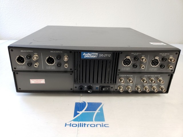 Audio Precision Sys-2712 System Analog DPS for sale online | eBay